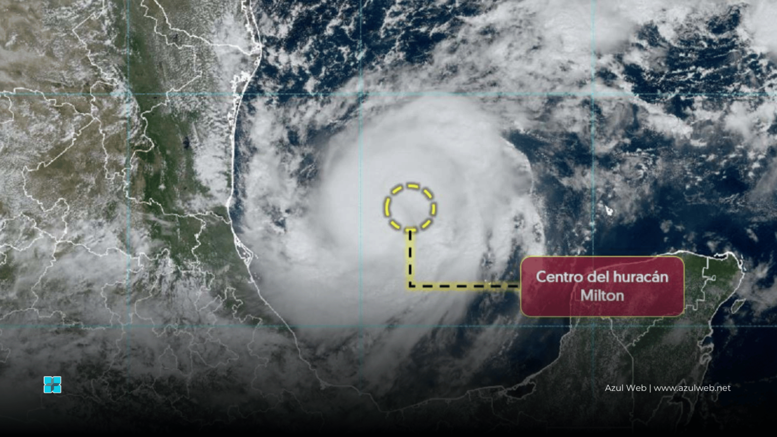 NASA Captura Imágenes Impactantes Del Huracán Milton Desde El Espacio ...